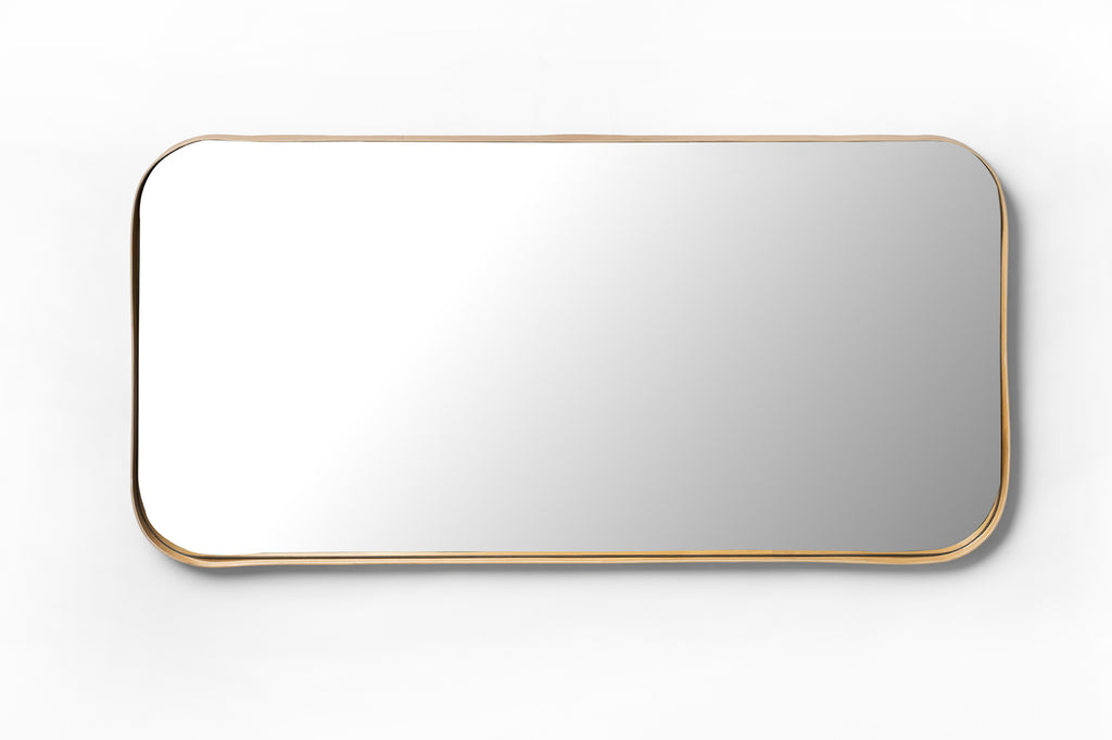 Rounded Rect Oak Mirror - Deep Frame – Native Decor