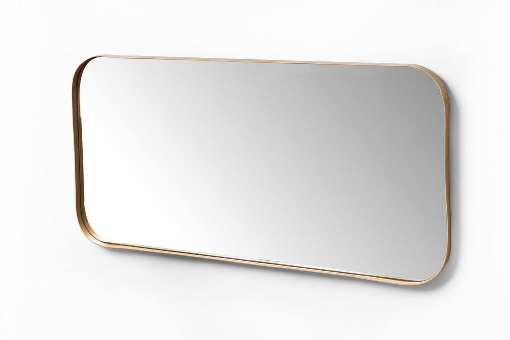 Rounded Rect Oak Mirror - Deep Frame – Native Decor