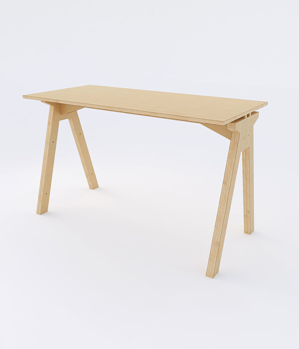 Simple T Desk - Natural – Native Decor